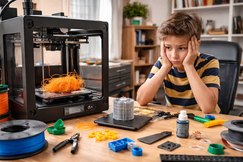 From Idea to Spaghetti: The UX Gap Killing Home 3D Printing | John Gibbard